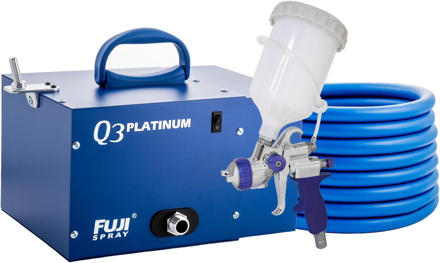 Q3 PLATINUM™ System with T75G Spray Gun | WTB Woodworking LLC