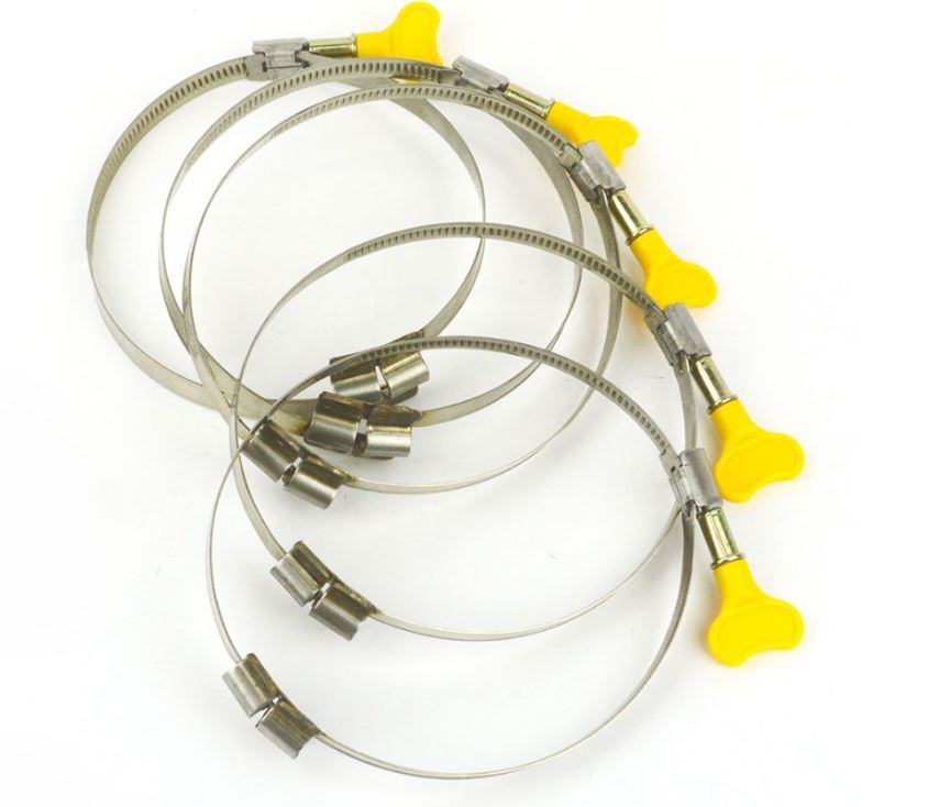 808-0519 - Bridge Hose Clamp - 4" - (5) Pack | WTB Woodworking LLC