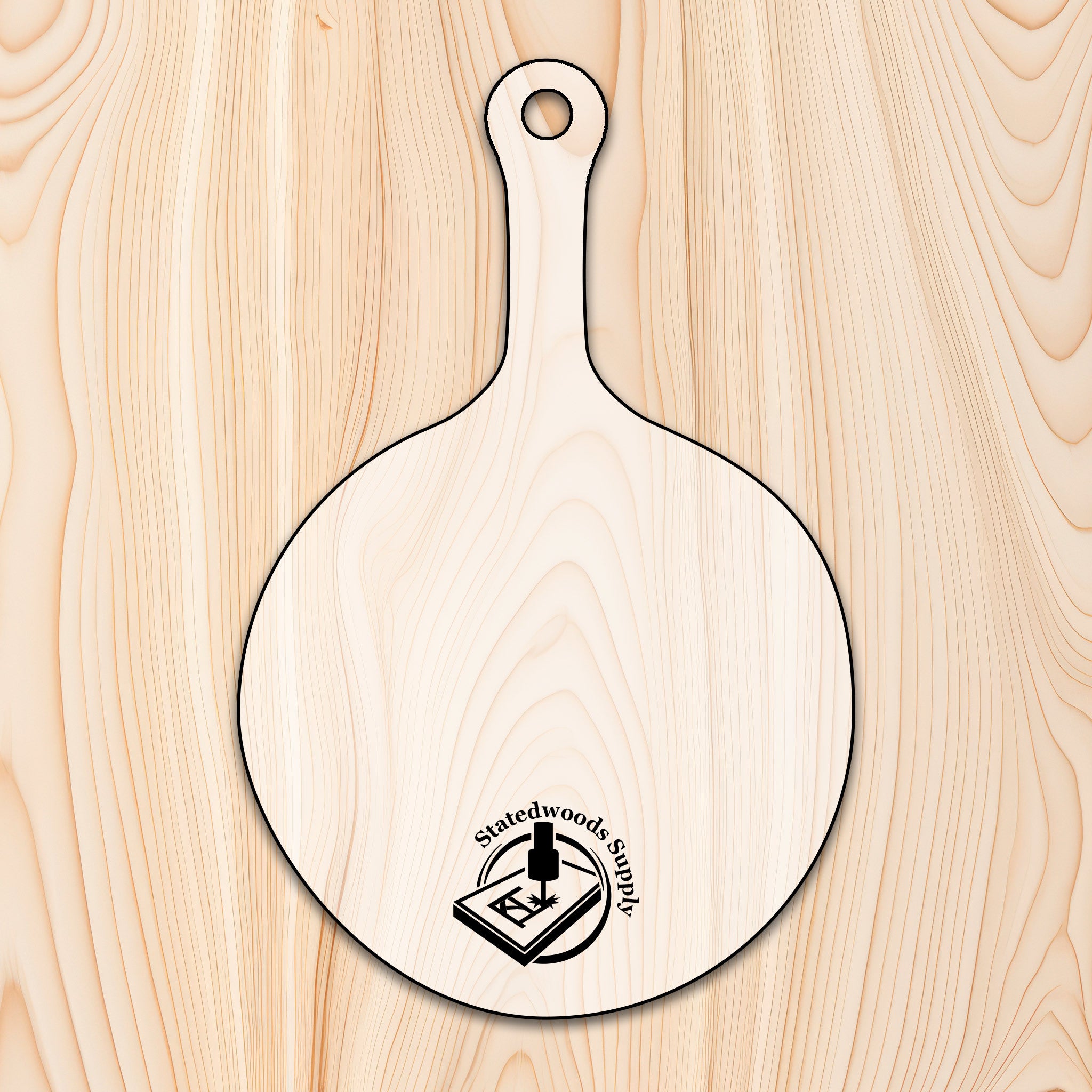 CB_006 - 11.5 x 18 - Pizza Style Cutting Board or Charcuterie Board ...