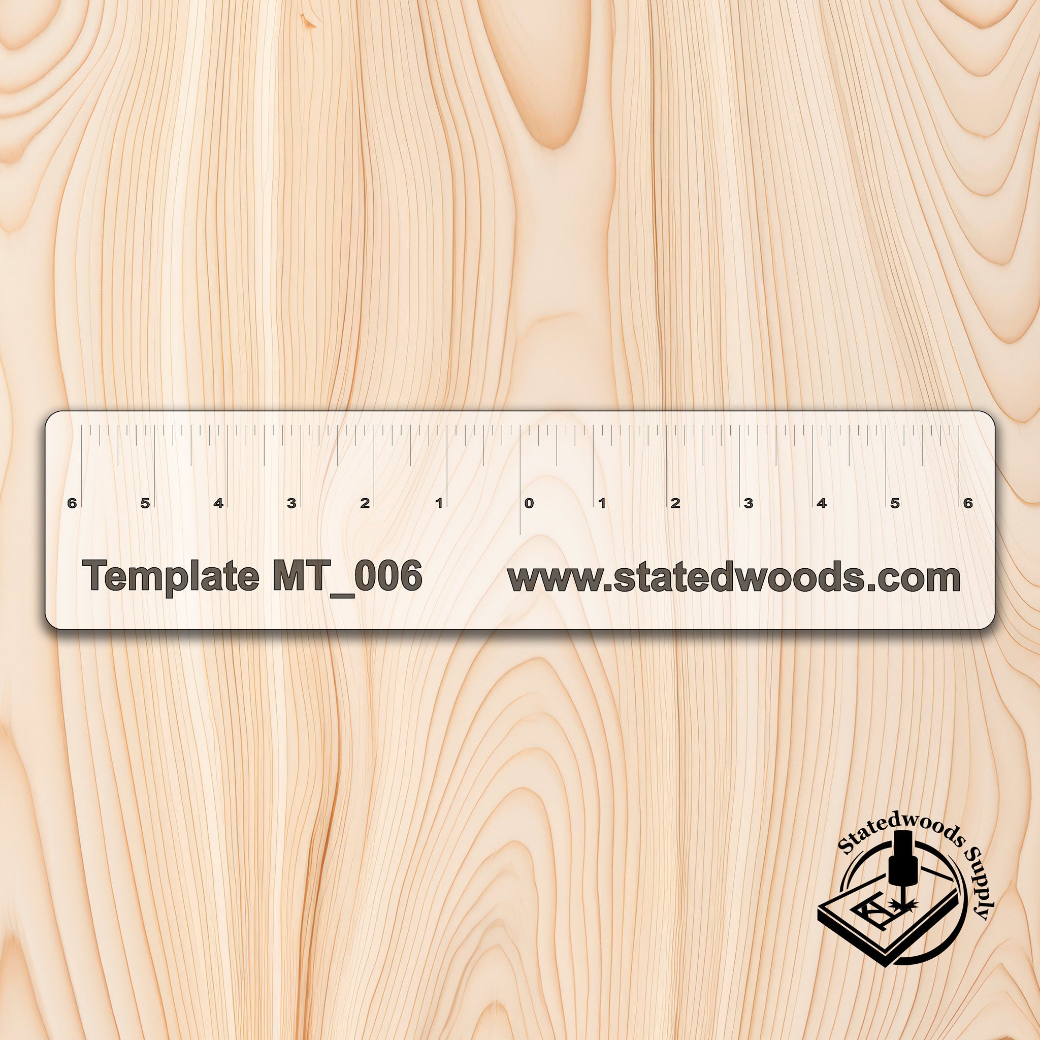 MT_006 - 12 X 2.5 - Equal Distance Measuring Ruler 12" | WTB ...