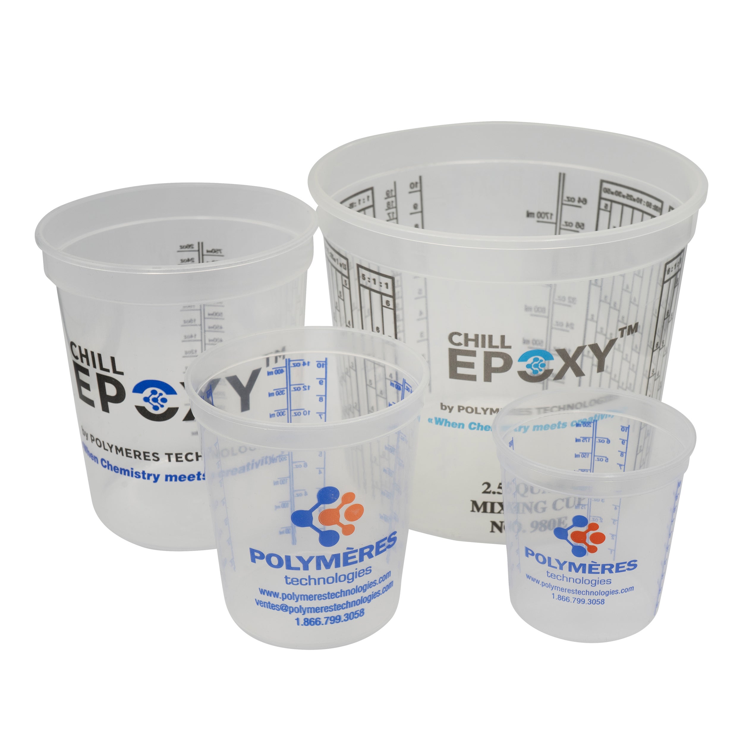 Reusable Epoxy Resin Mixing Cups | WTB Woodworking LLC